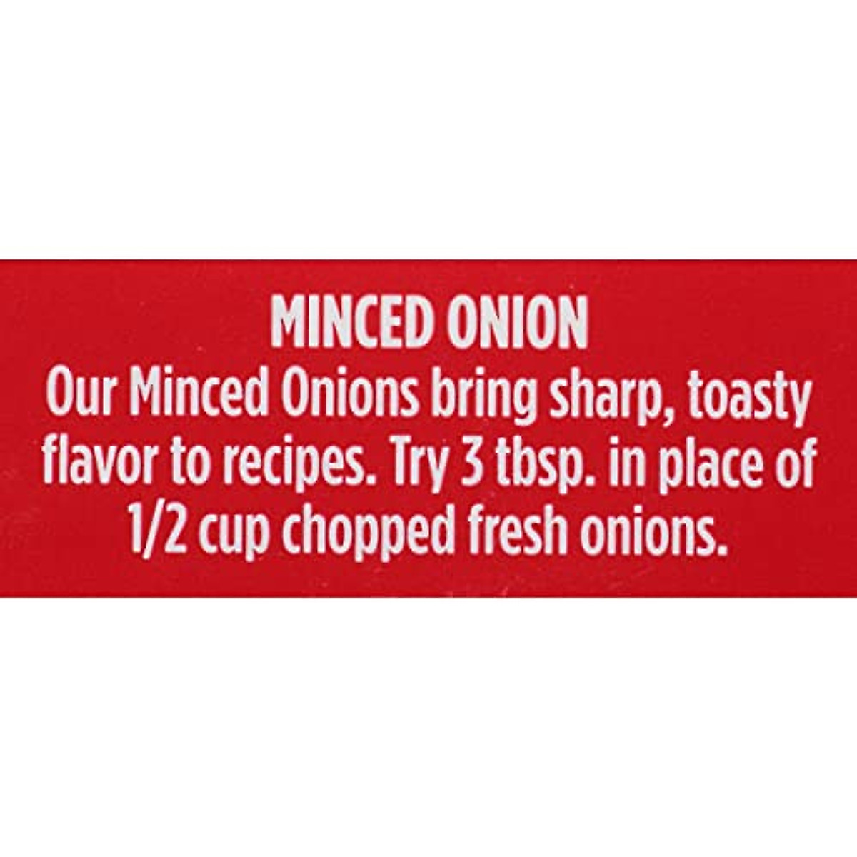 McCormick Minced Onion, 6.37 oz