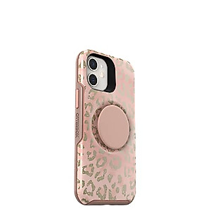 OtterBox + Pop Symmetry Series Case for iPhone 12 Mini, Retail Packaging - Feelin Catty