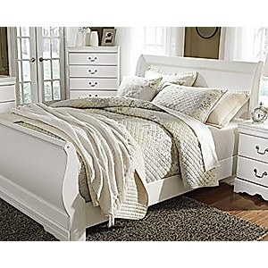 Signature Design by Ashley Anarasia Traditional Queen Sleigh Headboard ONLY, White