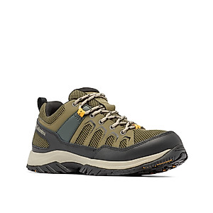 Columbia Men's Granite Trail Waterproof, Peatmoss/Kettle, 9