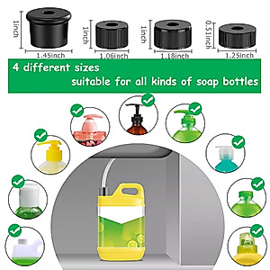 Sink Soap Dispenser Extension Tube Kit - 47" Long Sink Soap Dispensers Tube with Upgraded Check Value - Under Counter Soap Extension Tube Kit,Never Fill The Little Bottle Again