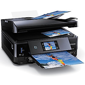 Epson XP-830 Wireless Color Photo Printer with Scanner, Copier & Fax, Amazon Dash Replenishment Ready, C11CE78201, 1