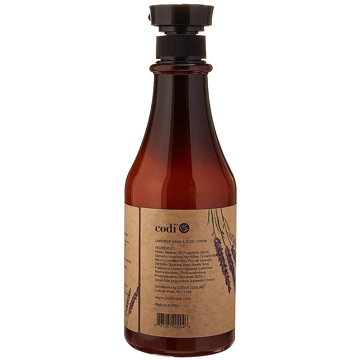 CODi Lavender Lotion - Lavender Body and Hand Lotion for Women and Men - Lavender Body Lotion with True English Lavender Scent - Less Greasy and Quick Absorbent - 1 750ml Bottle and 2 100ml Tubes