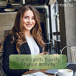 Ambrosial Selenium 200mcg | High Strength Antioxidant Supplement to Support Immune System, Heart Health & Thyroid Support (Pack of 1-60 Capsules)