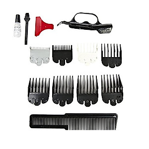 Wahl Professional Icon Clipper - Full Size With Ultra Powerful V9000 Motor for Professional Barbers and Stylists - Model 8490-900, Black