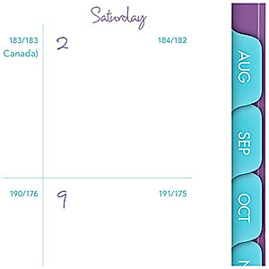 AT-A-GLANCE Academic Year Monthly Planner/Appointment Book, July 2016 - June 2017, 8-1/2"x11", Design Selected for You May Vary (183-900A)