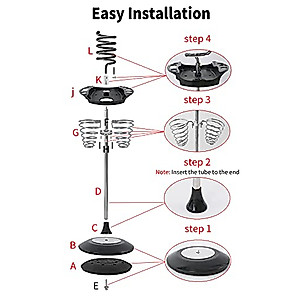 Hair Dryer Stand,Twisty Style Acrylic Top Holder,Hair Styling Appliances with Tray Two Spiral Holders and Heavy Base for Hair Dryer,Flat Iron,Curling Stick,Hair Straightener,Brush (crystal)
