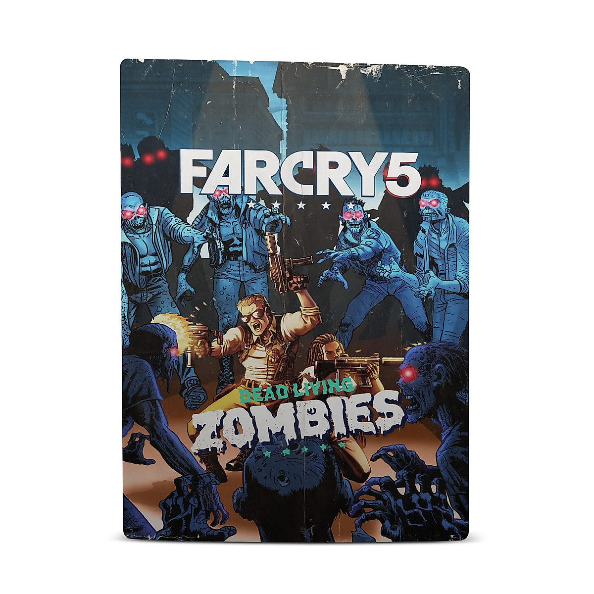 Head Case Designs Officially Licensed Far Cry Dead Living Zombies Arte Clave Vinyl Faceplate Sticker Gaming Skin Decal Cover Compatible With Sony PlayStation 5 PS5 Digital Edition Console
