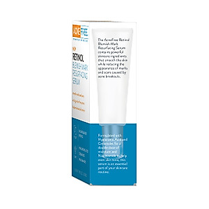 AcneFree Retinol Blemish Mark Resurfacing Serum with Hyaluronic Acid, and Niacinamide | Helps to Reduce the Appearance of Acne Marks | Redness Control | 1 Ounce
