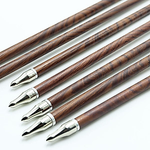 Archery Carbon Arrows 28/29/30/31 Inch 4 Inch Turkey Feather Spine 500 Competition Practice Hunting Target Shooting for Recurve Long Traditional Bow and Compound Bow 6/12Pcs (28 Inch,12 Pcs)