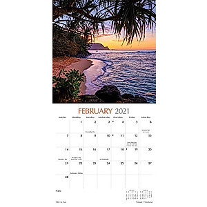 Hawaii Wall Calendar 2021