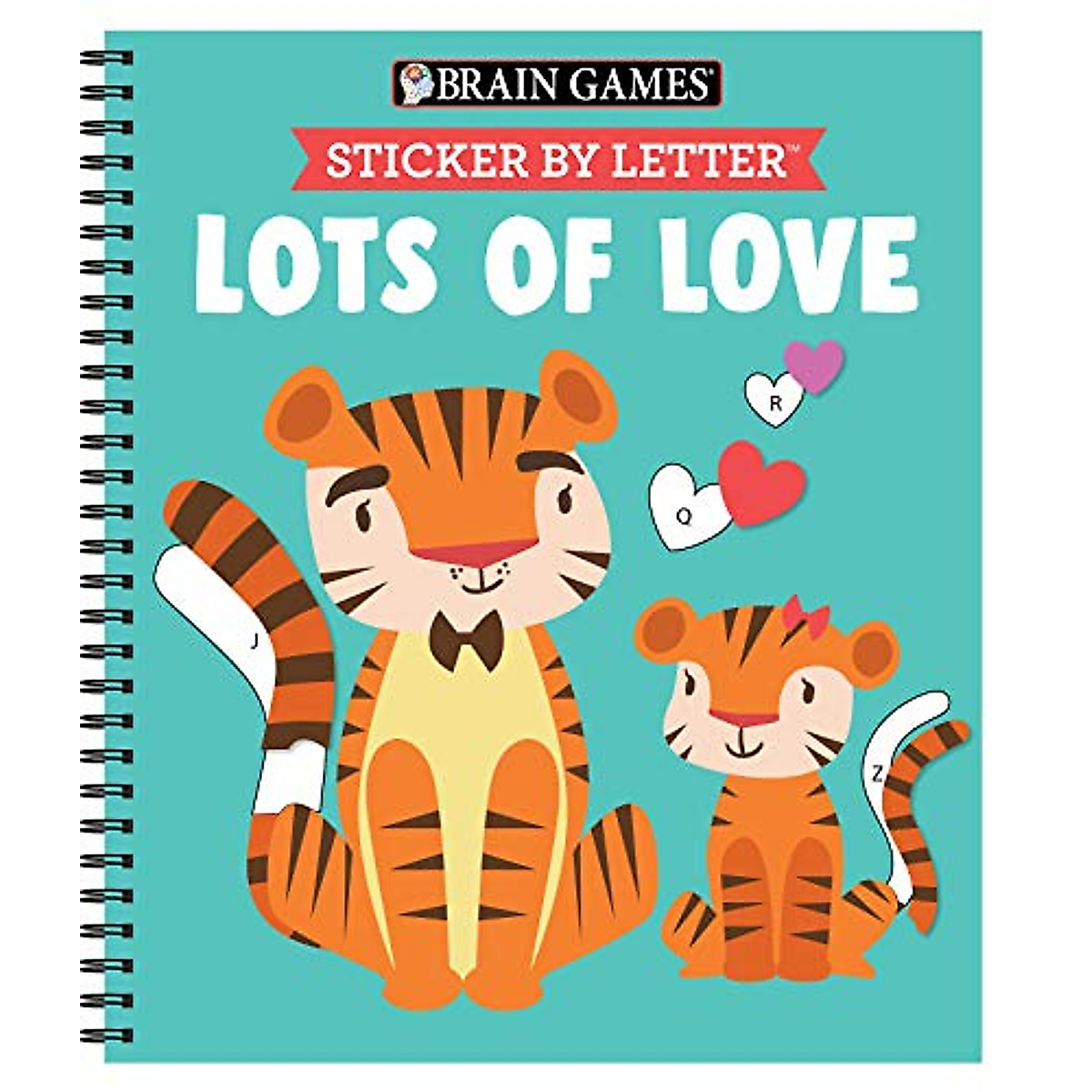 Brain Games - Sticker by Letter: Lots of Love