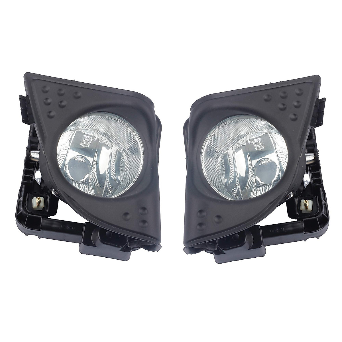 Dasbecan 33900TL0A01 Fog Lights Housings Shell with Bulbs and Wiring Harness Kit Front Bumper LED Fog Bulbs Compatible with Honda Acura TSX 2009 2010 Replaces 33950-TL0-A01 33900TL0A01 2 Pack