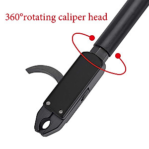 Compound Bow Release Aid Trigger Adult Archery Right Left Hand Adjustable Black Wrist Strap （Pack of 1