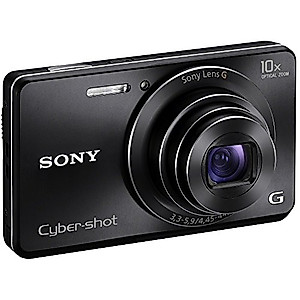 Sony Cyber-shot DSC-W690 16.1 MP Digital Camera with 10x Optical Zoom and 3.0-inch LCD (Black) (2012 Model)