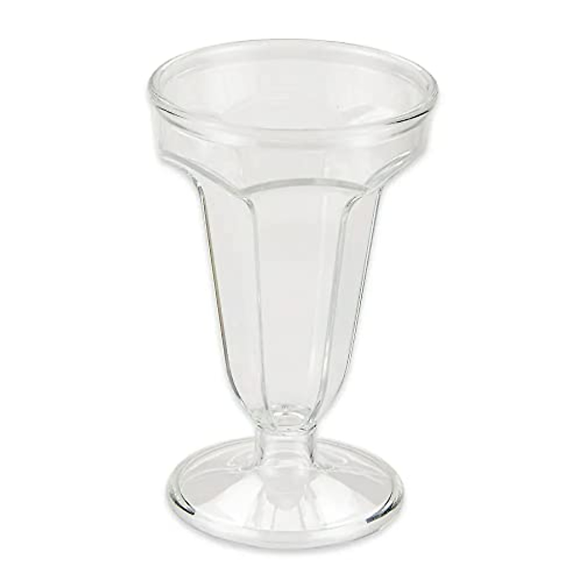 G.E.T. ICM-24-CL BPA-Free Plastic Classic Ice Cream Sundae Serving Cups, 5 Ounce, Clear (Set of 12)