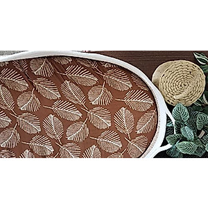 Baby Changing Basket with Thick Changing Pad, Wipeable Waterproof Mattress Cover and Muslin Sheet - Moses Basket - Diaper Changing Station - Handmade Cotton Rope