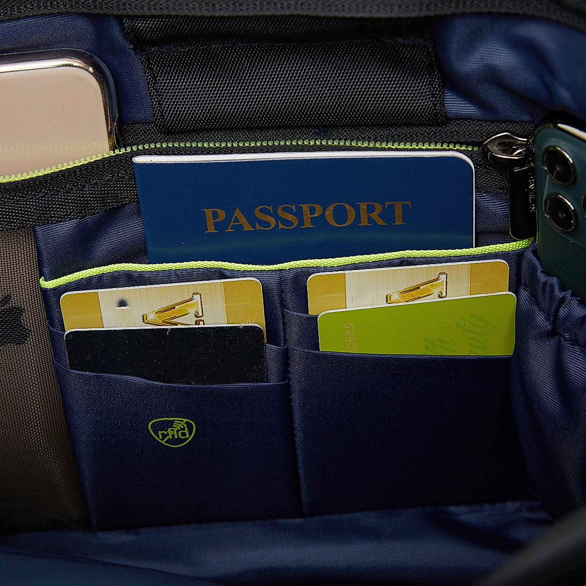 Travelon: Urban - Anti-Theft Messenger Bag - Black, 14 x 10.25 x 4.75