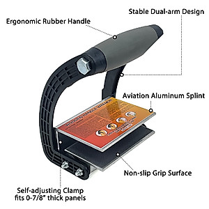 Sutekus Plywood Carrier Panel Carrier Heavy Duty Drywall Carrying Tool Metal Gripper/Clamps For Moving Panels