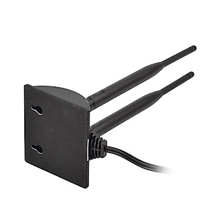 Eightwood WiFi Antenna with RP-SMA Male Connector, 2.4GHz 5GHz Dual Band Antenna Magnetic Base for PCI-E WiFi Network Card USB Adapter Wireless Router