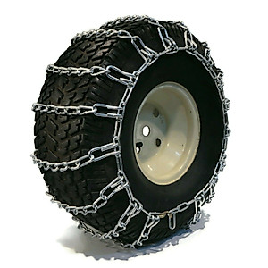 The ROP Shop | Pair of 2 Link Tire Chains 13x5x6 for Toro Snow Blower, Thrower & Lawnmowers
