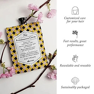 Davines The Renaissance Circle, Restoring And Repairing Mask For Dry And Damaged Hair, Add Shine, Nourishment And Softness, 1.69 fl. oz.