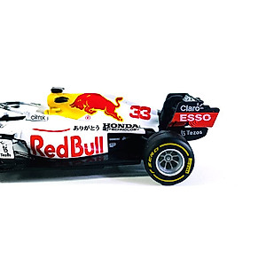 Xiangtat 1:43 Racing F1 2021 Rb16b #33 Verstappen or #11 Perez Die-Cast Vehicles Collectible Model Racing Car (RB16B #33 White)