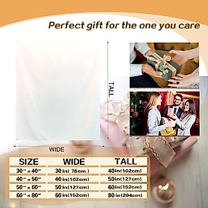 Soft Collage Blanket Ian Joseph Somerhalder Anti-Pilling Flannel Throw Blanket for Men/Women 50"×40", Home Decor