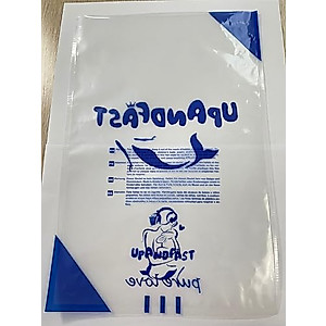 upandfast Baby Boy Swimsuit with Snap Bottom UPF 50+ Sun Protection Toddler One Piece Swimwear (Blue Shark, 9 Months)