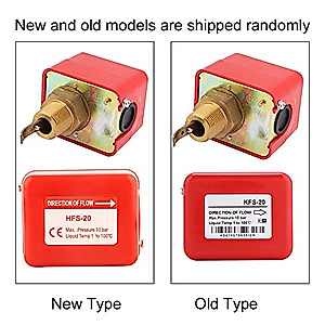 Water Flow Switch Automatic Control Flow Sensor Switch R3/4 Thread Paddle Type Liquid Water Oil Flow Sensor Switch