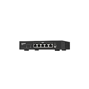 QNAP QSW-1105-5T 5-Port Unmanaged 2.5GbE Switch Broadcom BCM53161 Chipset
