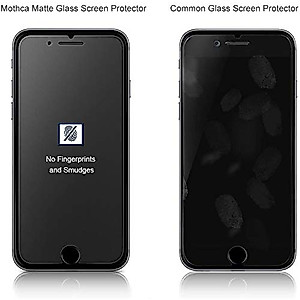 Mothca Matte Glass Screen Protector for iPhone SE 2020/2022 Anti-Glare & Anti-Fingerprint 9H HD Clear Tempered Glass Film for iPhone SE 2nd/3rd Generation Smooth as Silk