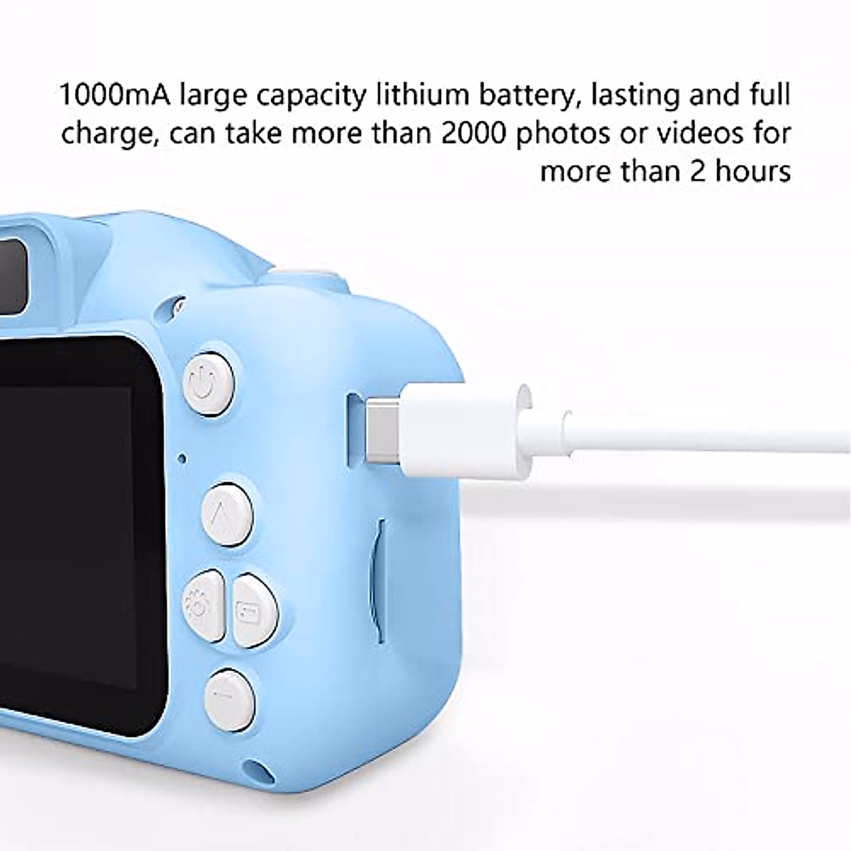 HD Camera for Children's Photography and Video Recording, Front and Rear Dual 4000W Pixe-l HD Camera, Children's Camera Mini Children's Gift Camera