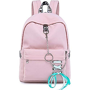 Hey Yoo Backpacks for Girls Backpack for School Bag Bookbag Aesthetic Cute School Backpack for Girls Teens