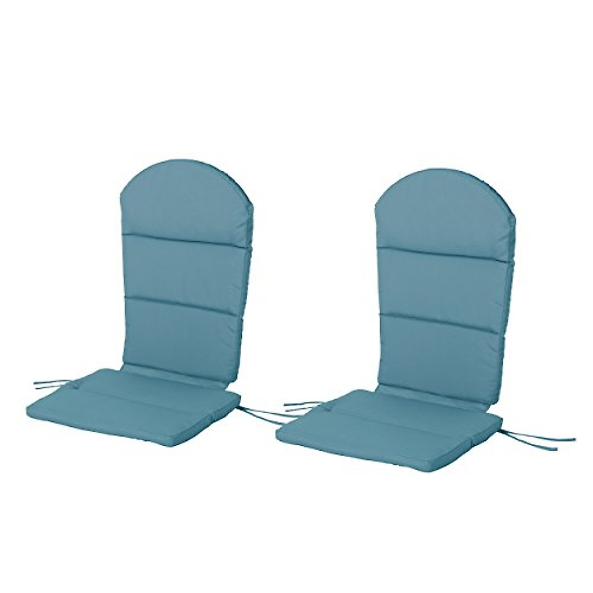 Christopher Knight Home Terry Outdoor Water-Resistant Adirondack Chair Cushions (Set of 2), Dark Teal, 2 Count (Pack of 1)