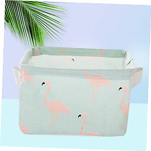 Zerodeko Fabric Organizer Bins Organizer Baskets Collapsible Storage Bins Finishing Basket Foldable Fabric Storage Bins Foldable Storage Cubes