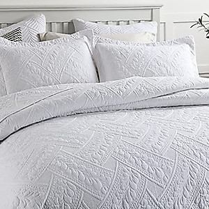 Brandream 6-Piece Quilt Bedding Set King Size 100% Cotton Birds Rustic Bed in A Bag