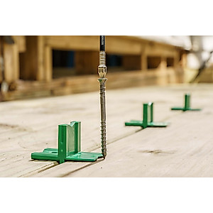 SPAX #10 x 2-1/2" Exterior Trim Head Stainless Steel Wood Deck Screws Powerdeck Torx T-Star Plus (83 EA) 1 LB Bit Included Double Threaded Rust Resistant