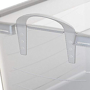 Life Story Clear Stackable Closet Organization & Storage Box, 55 Quart (8 Pack)