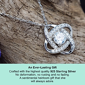 Daughter Pregnancy Gift - 925 Silver New Mama Necklace, Baby Shower, Birthday, Pregnant Daughter Necklace From Mom, Congratulations Pregnancy, First Christmas Pregnancy Necklace