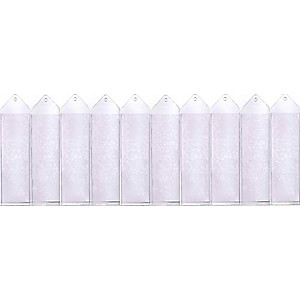 Vinyl Bookmark Sleeves (2 3/16 inches by 7 1/8 inches) by Easy Read Register (10)