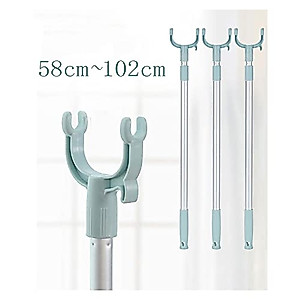 FIDEMM Balcony Fork Pole The Hangers for Clothes Pole Retractable Pole Drying Pole Fork Dress Stick Space Saving Clothing Rack