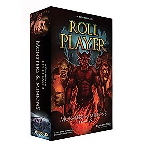 Thunderworks Games - Roll Player: Monsters and Minions | 5-Player Expansion for The Dice Game of Fantasy Character Creation | Strategy Board Game by Thunderworks Games | 1-5 Players Ages 12+