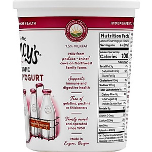 Nancy's, Organic Low Fat Yogurt, Plain, 32 oz