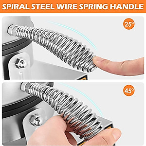 LIVOSA 2400W Commercial Waffle Maker Double Waffle Machine 110V Non Stick Electric Muffin Machine, Waffle Machine for Commercial/Household Kitchens, Cafes, Restaurants and Snack Bars