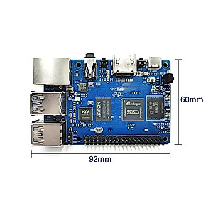 youyeetoo BPI-M5 Amlogic S905X3 Single Board Computer with 4GB RAM and 16G eMMC for AIOT Support Android Debian Raspbian Armbian