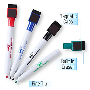 Mr. Pen- Dry Erase Calendar for Fridge, Magnetic, 14.7 x 11.8", Magnetic Calendar with 4 Dry Erase Markers, Magnetic Calendar for Fridge, Magnetic Whiteboard Calendar, Dry Erase Fridge Calendar.