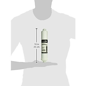 AquaticLife Inline Carbon Block Aquarium Water Filter Replacement Cartridge for RO Buddie and Reverse Osmosis Tank Kit