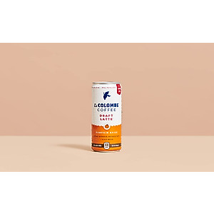 La Colombe Draft Latte - Cold-pressed Espresso & Frothed Milk + Real Pumpkin - Made With Real Ingredients - Grab & Go Coffee, Pumpkin Spice, 9 Fl Oz (Pack of 12)