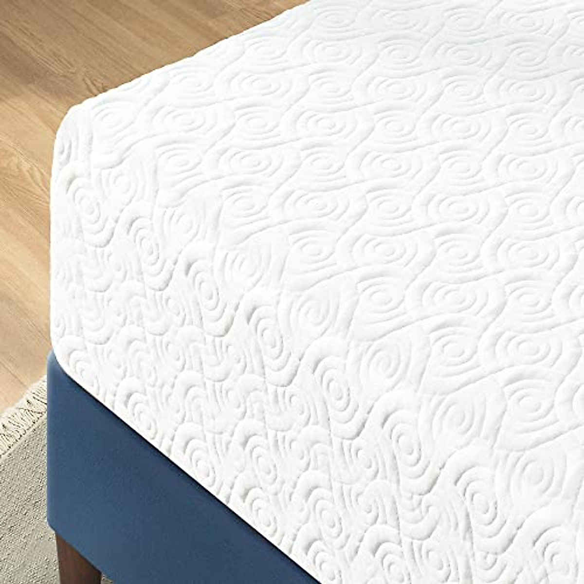 Best Price Mattress 13 Inch Signature Gel Memory Foam Mattress, Cooling Gel Infusion, Twin White